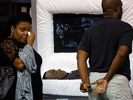 Mourners Gather For Funeral Of Black Man Killed By Police