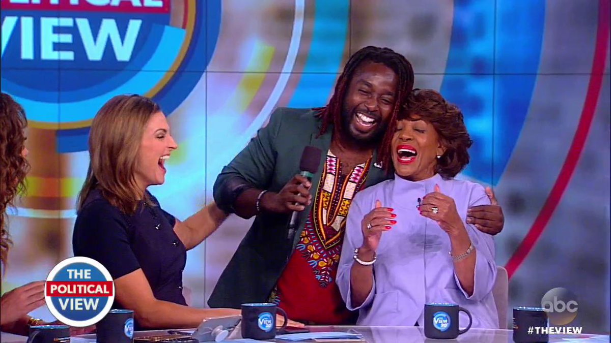 Maxine Waters Surprised By 'Reclaiming My Time' Singer On 'The View'