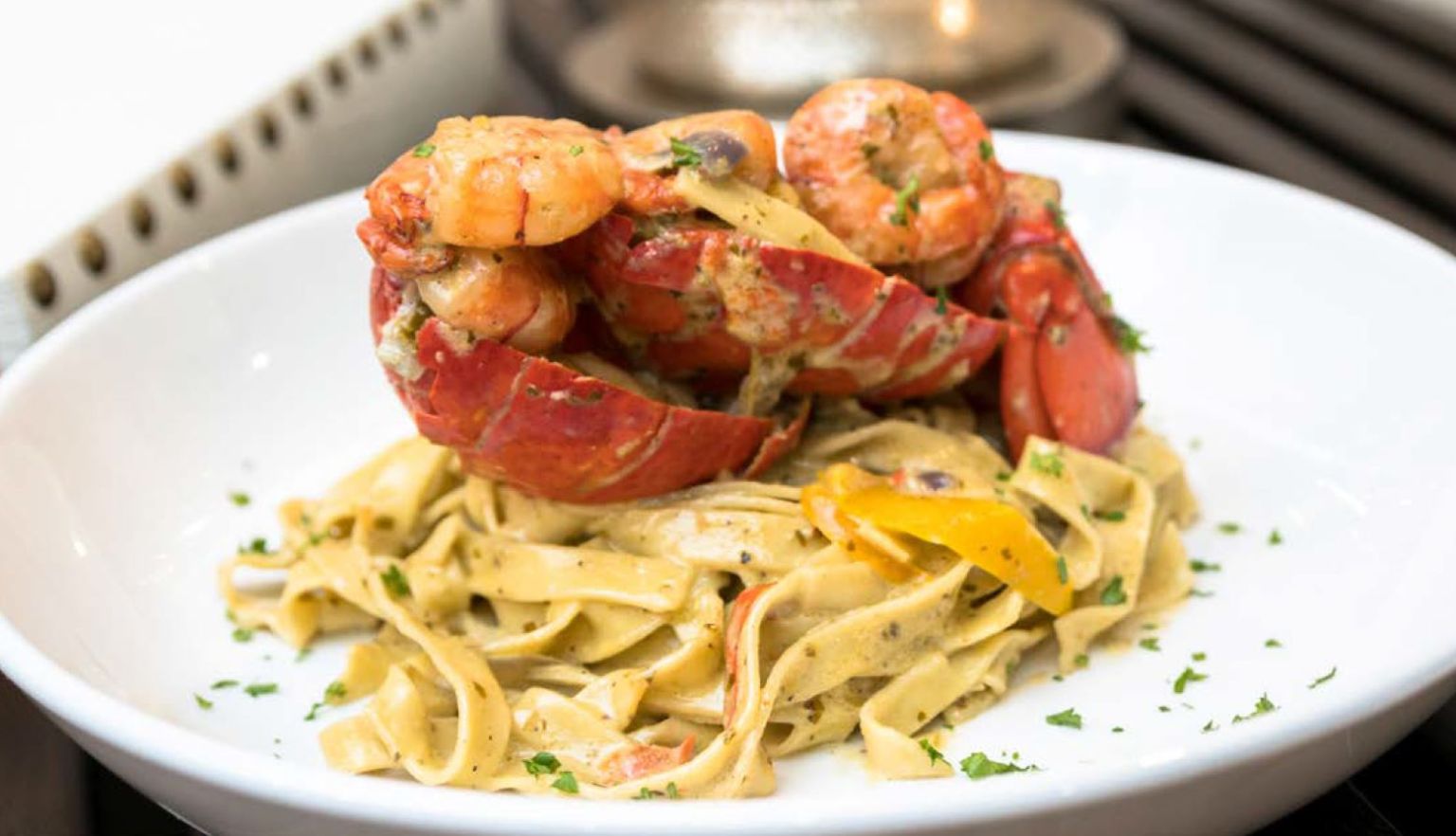 Chef Tobias Dorzon's Shrimp & Lobster Pasta [RECIPE]