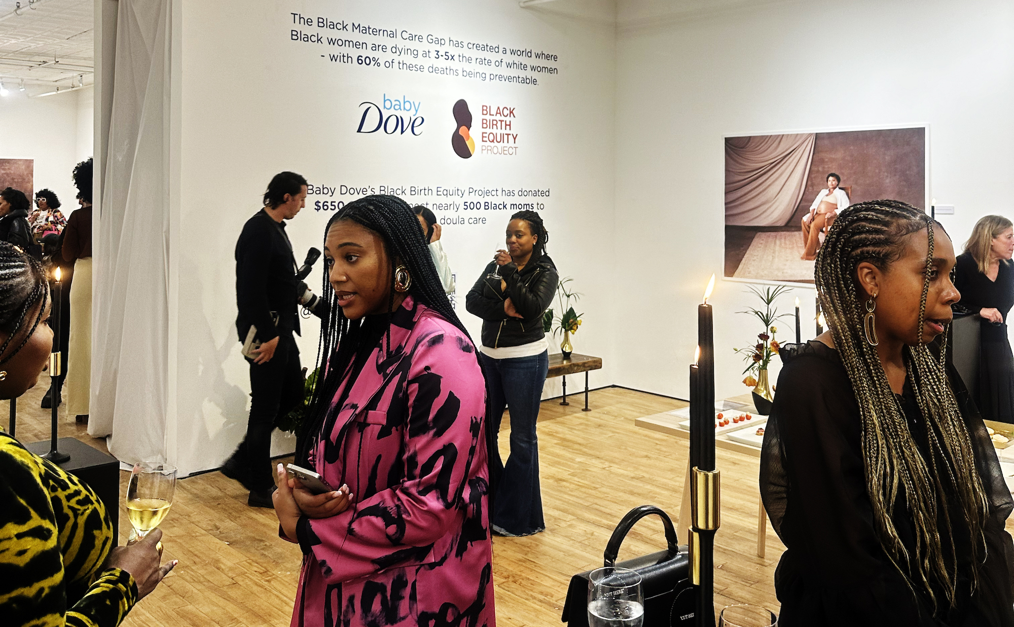 Black Maternal Health Week: Baby Dove Spread Awareness In Art