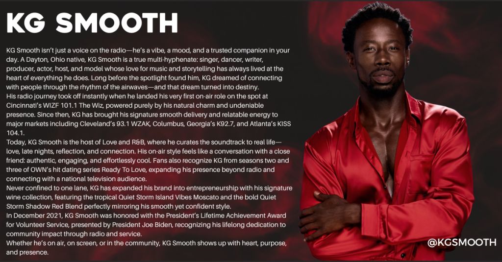 ABOUT KG SMOOTH - Black America Web